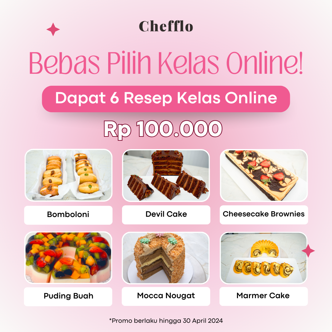 Baking with Chef Flo – Belajar teknik baking bersama Chef Flo